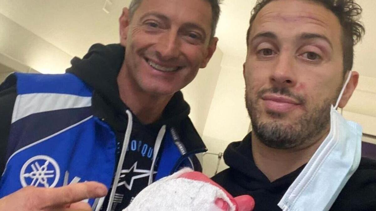 [FOTO] Andrea Dovizioso s'è rotto (un altro osso)! "Adesso sono un vero ...