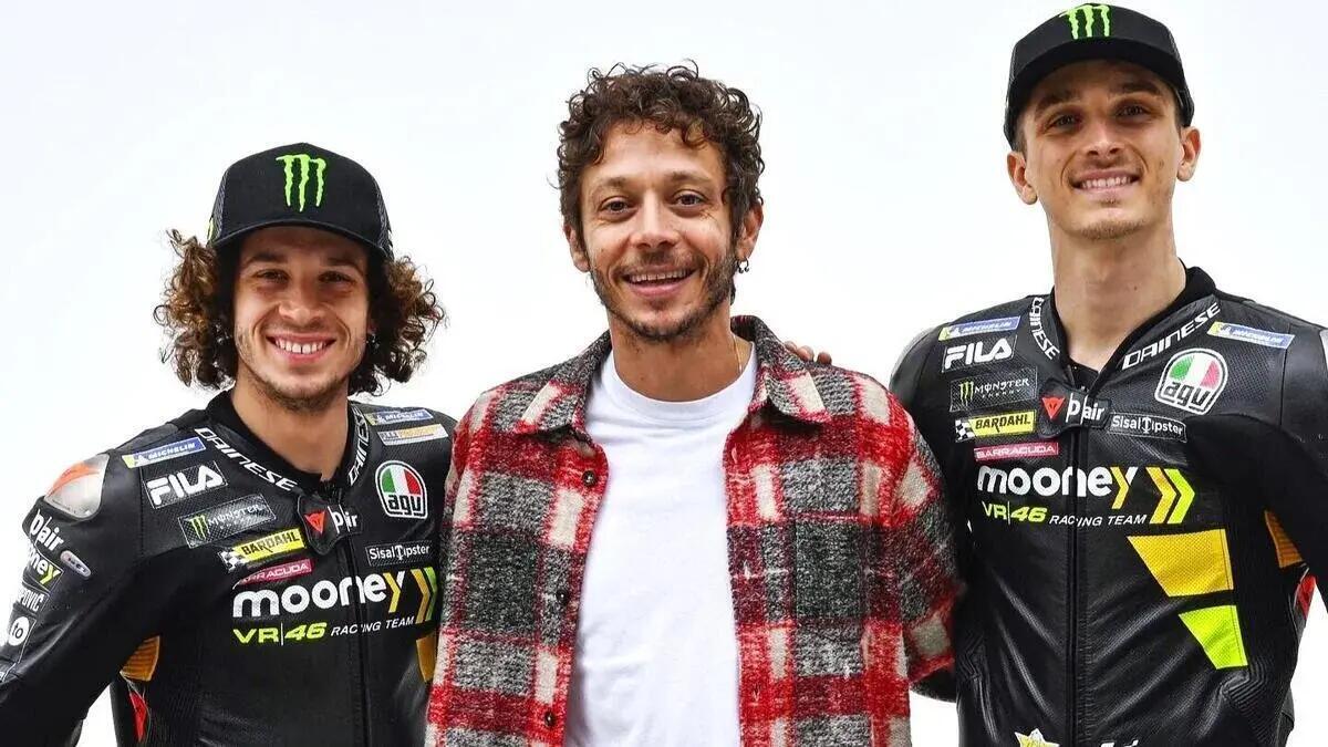 Gode solo Valentino Rossi: prima volta sul podio per Luca Marini e ...