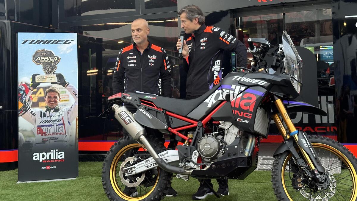 Prendi un'Aprilia Tuareg Racing e scrivi la storia dei rally: dall ...