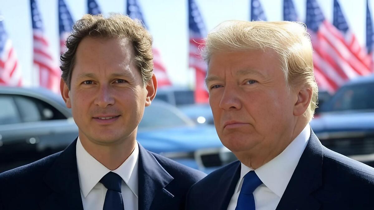 Stellantis, Elkann “in ginocchio da Trump”? L’ex Fiat si sposta negli ...